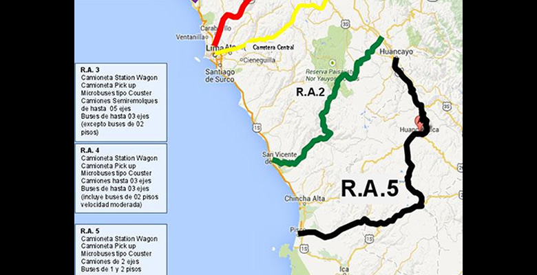 Nitro.pe - Carretera Central: Sutran autoriza quinta ruta alterna para dicha vía