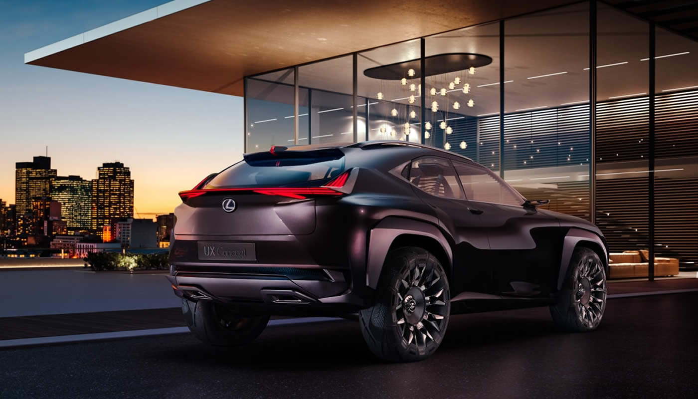 Nitro.pe - Lexus UX Concept se presentará en el Salón de París