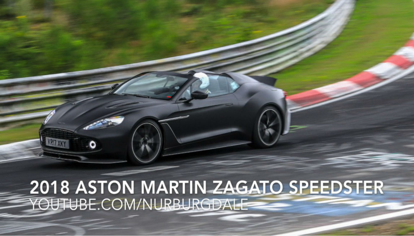 Nitro.pe - ¡Aston Martin Zagato Speedster on fire!